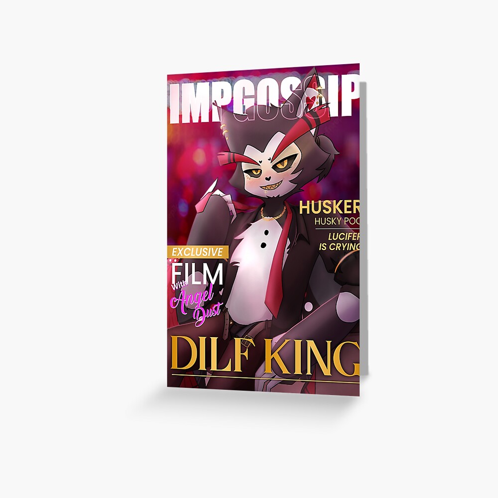 "Magazine Cover Hazbin Hotel Husk" Poster for Sale by goatgoesmbe ...