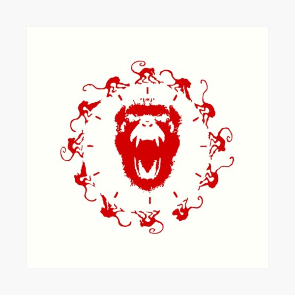 "Army of the 12 Monkeys" Art Print for Sale by createdezign | Redbubble