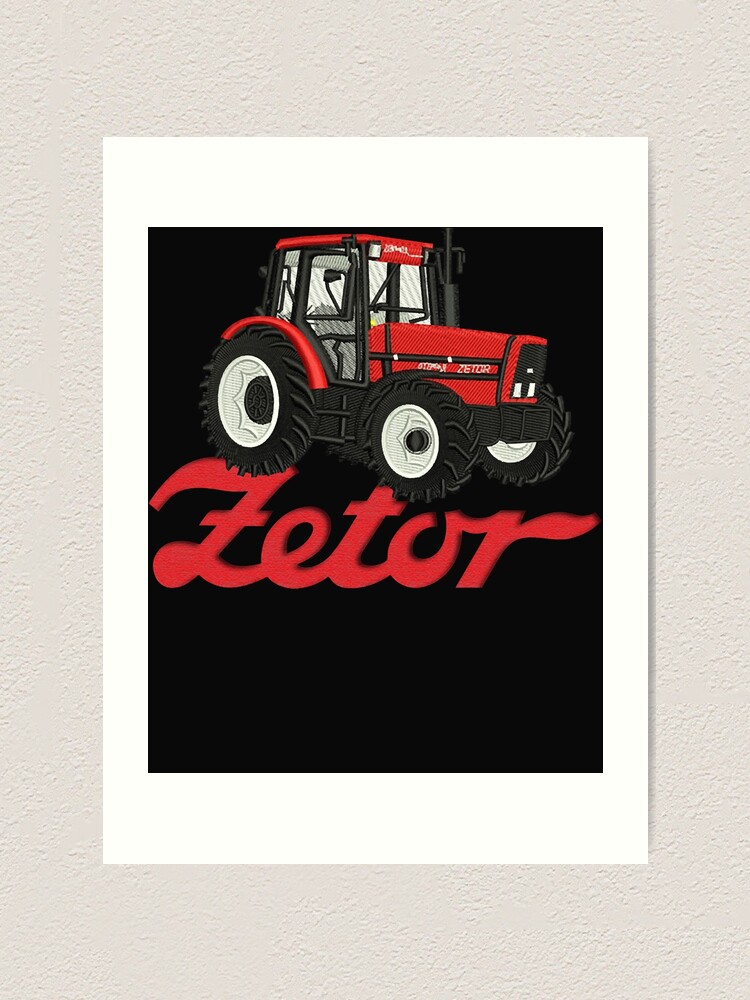 "Company zetor tractor" Art Print for Sale by DonaldWhitez | Redbubble