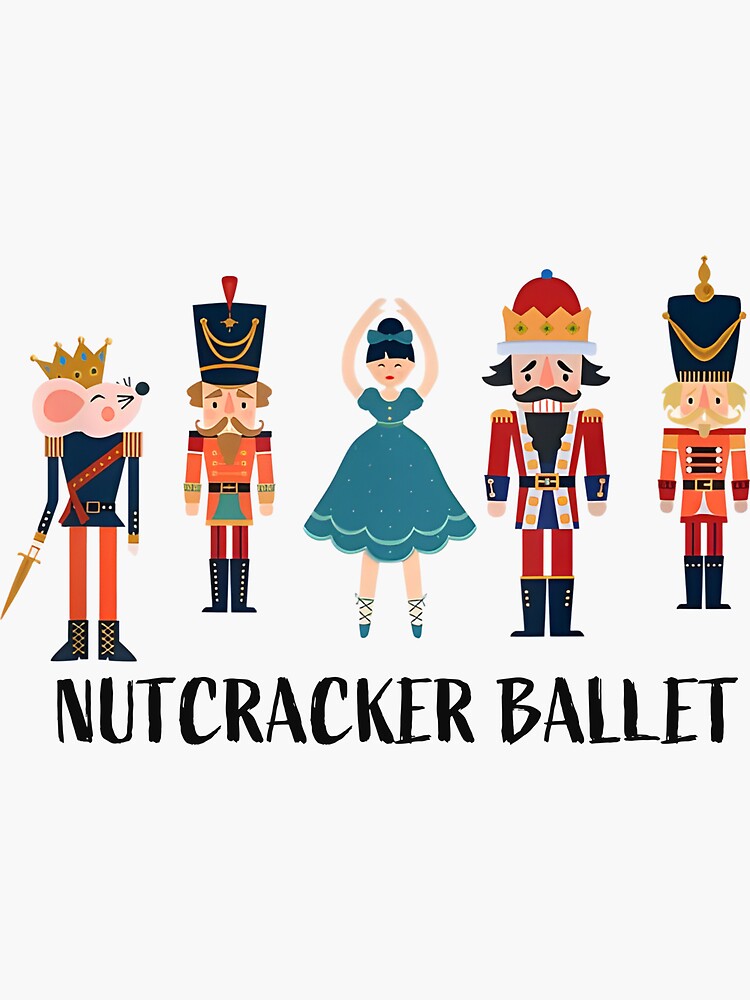 "nutcracker princess Ballet Christmas" Sticker for Sale by EwaldLudwig ...