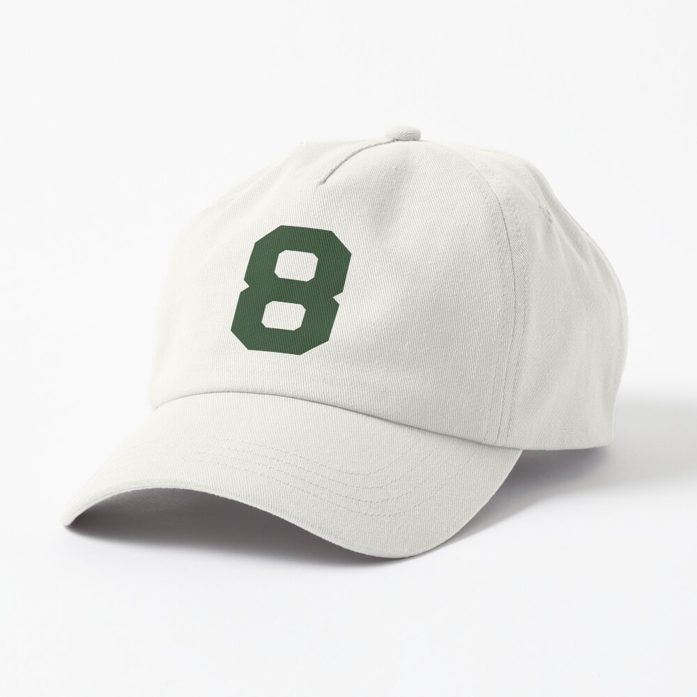 "Number 8, Dark green eight, Sports number 8" Sticker for Sale by ...