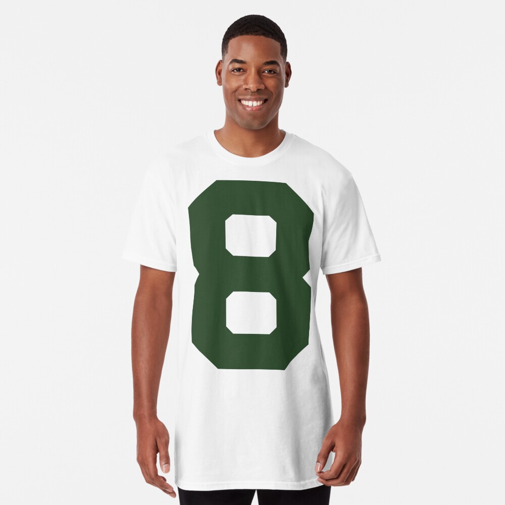 "Number 8, Dark green eight, Sports number 8" Sticker for Sale by ...