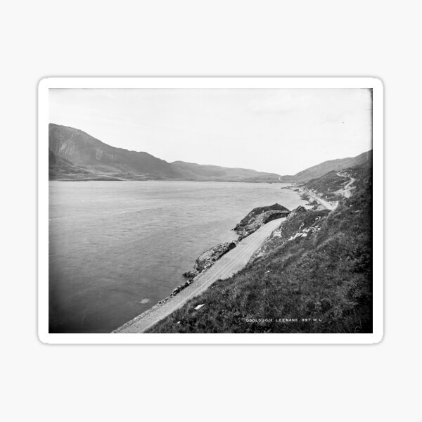 "lake side - Doo Lough Ireland" Sticker for Sale by Night-parade ...