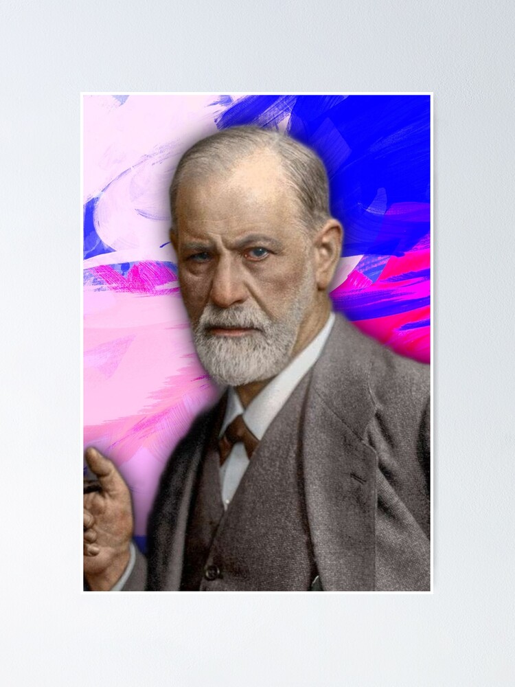 "Sigmund Freud Artwork | Sigmund Freud Portrait | Sigmund Freud Wall ...