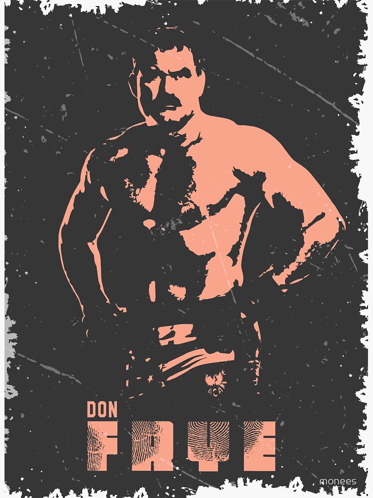 "Don Frye Classic Essential design" Sticker for Sale by monees | Redbubble