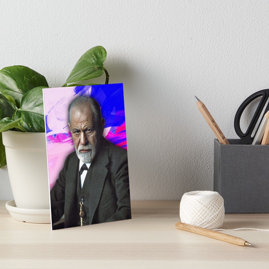 "Sigmund Freud Artwork | Sigmund Freud Portrait | Sigmund Freud Wall ...