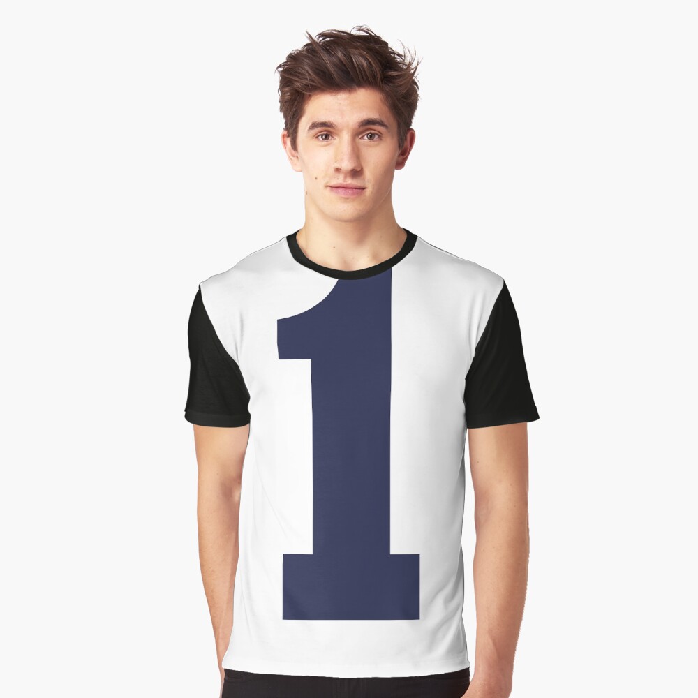 "Number 1, Marine blue one, Sports number 1" Poster for Sale by ...
