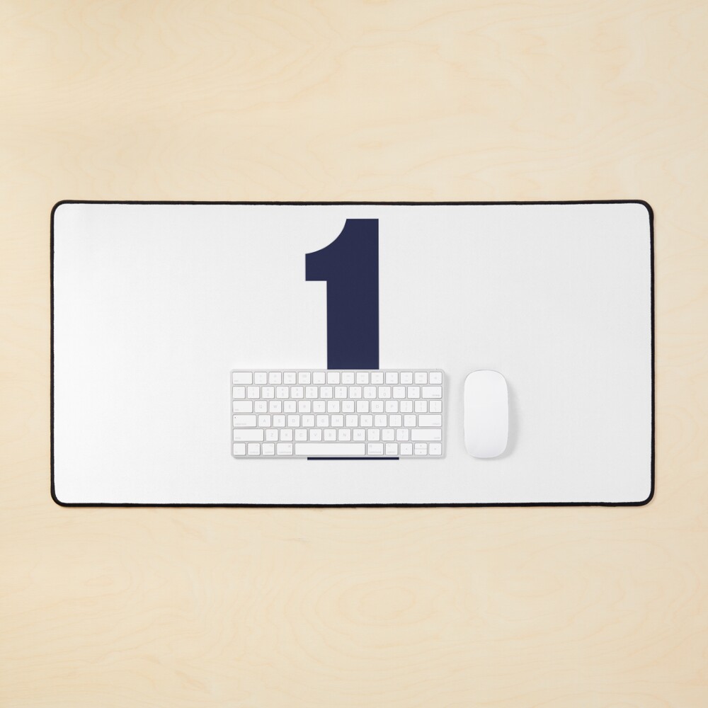 "Number 1, Marine blue one, Sports number 1" Poster for Sale by ...