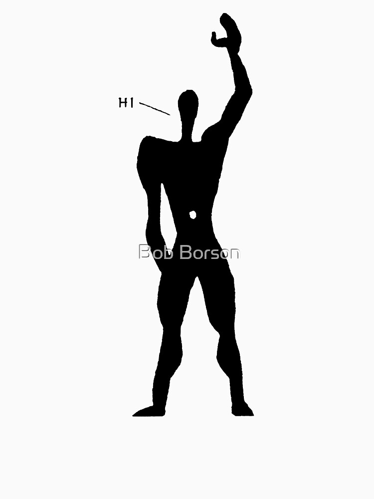 "Le Corbusier - The Friendly Modular Man" Essential T-Shirt for Sale by ...