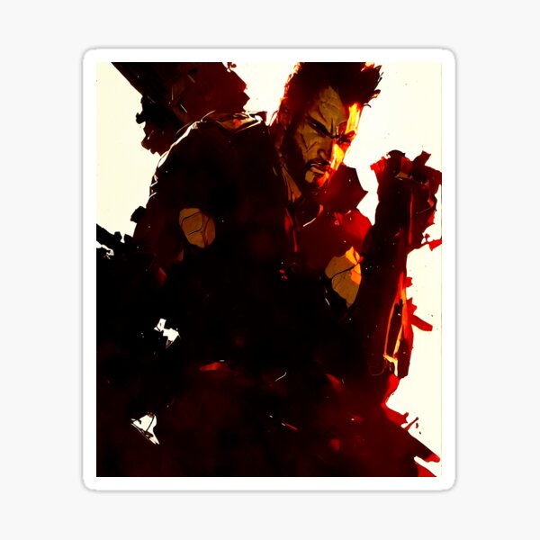"Gigachad - Big Boss" Sticker for Sale by Splatter-arts | Redbubble