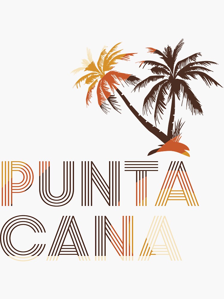 "Punta Cana Dominican Republic" Sticker for Sale by icdeadpixels ...