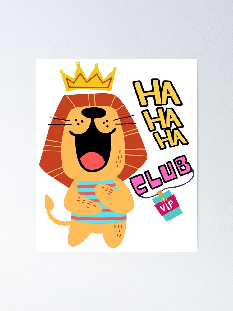 "Lion VIP Kid Club" Poster for Sale by FXR-Designs | Redbubble