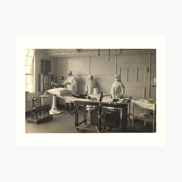 "Ilustration of CPR - The King George Military Hospital Doctors" Art ...