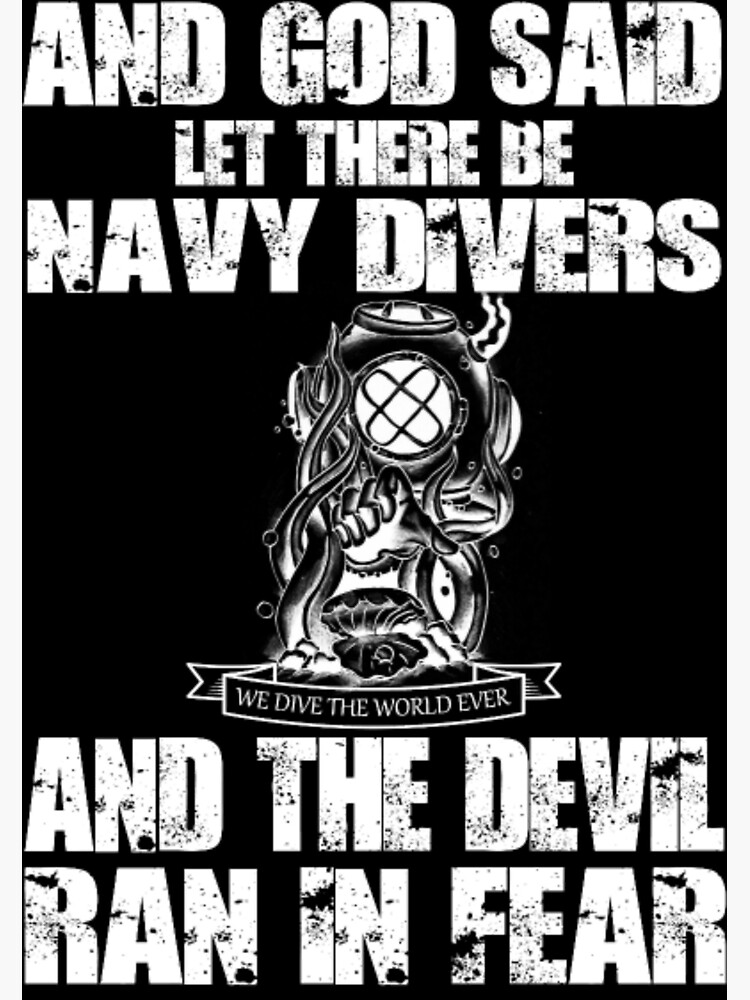 "Navy diver " Art Print for Sale by aryagiri | Redbubble