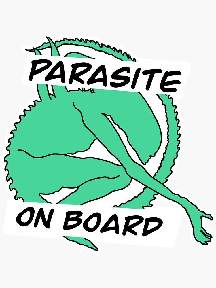"Sweet little parasite" Sticker for Sale by Wiley-coyote6 | Redbubble