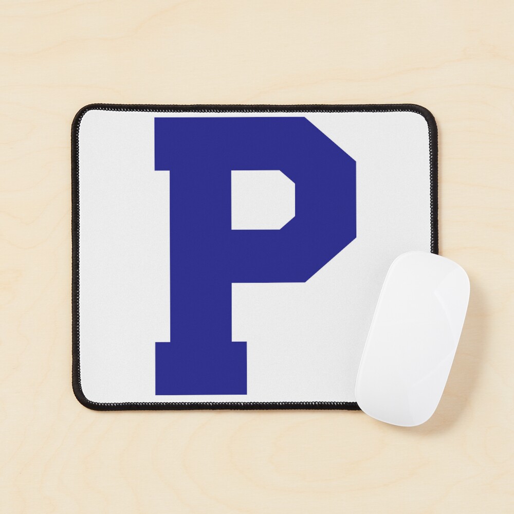 "Alphabet, Blue P, Sports letter P" Sticker for Sale by TheCultStuff ...