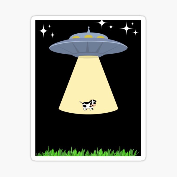 "Goodbye cow" Sticker for Sale by Dragoblu81 | Redbubble