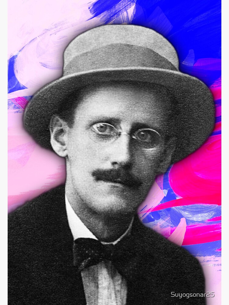"James Joyce Artwork | James Joyce Portrait | James Joyce Wall Art ...