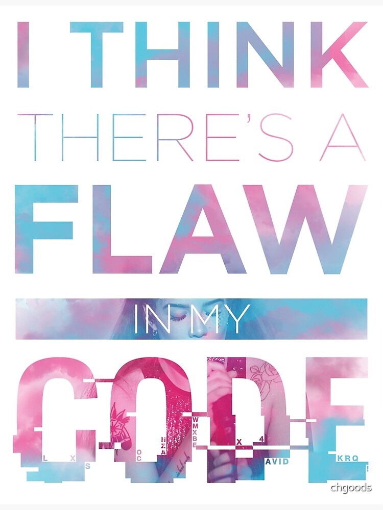 "Flaw" Poster by chgoods | Redbubble