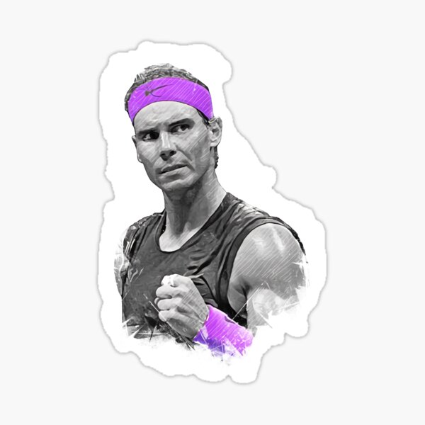 "Tennis Player Rafael Nadal/Best Seller Design For Fans" Sticker for ...