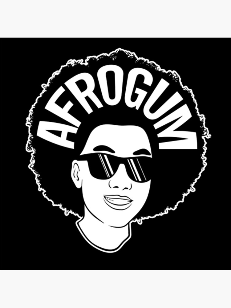 "Afrogum " Sticker by Emmanuele | Redbubble