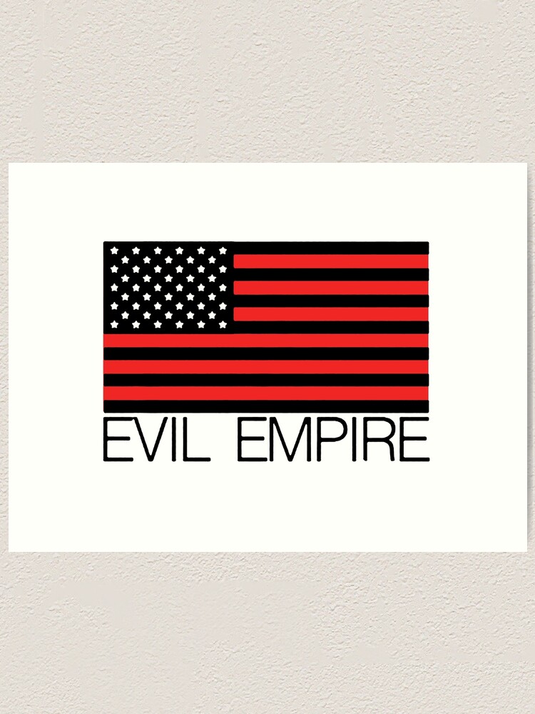 "RATM - Evil Empire flag, original artwork for the legendary heavy rock / alternative rock band ...