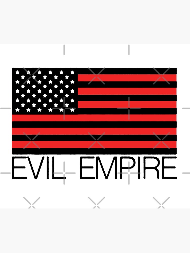 "RATM - Evil Empire flag, original artwork for the legendary heavy rock / alternative rock band ...