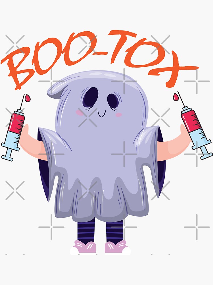 "cute:BOO-TOX Funny Men & Women Halloween/ CLASSIC Halloween T-SHIRT ...