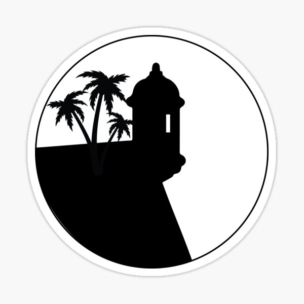 "Garita" Sticker for Sale by msombrita | Redbubble