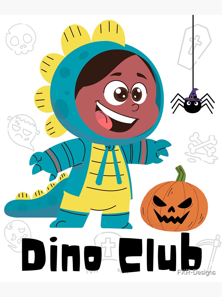 "DINO CLUB" Sticker for Sale by FXR-Designs | Redbubble