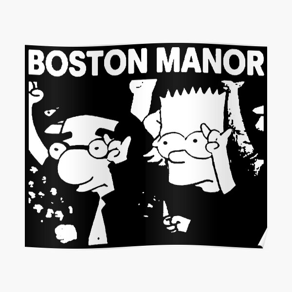"Boston Manor Band" Poster for Sale by Rogelioeilly | Redbubble