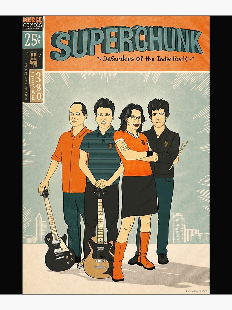 "Superchunk Illustration Relaxed Fit " Poster for Sale by AmberMartin12 ...