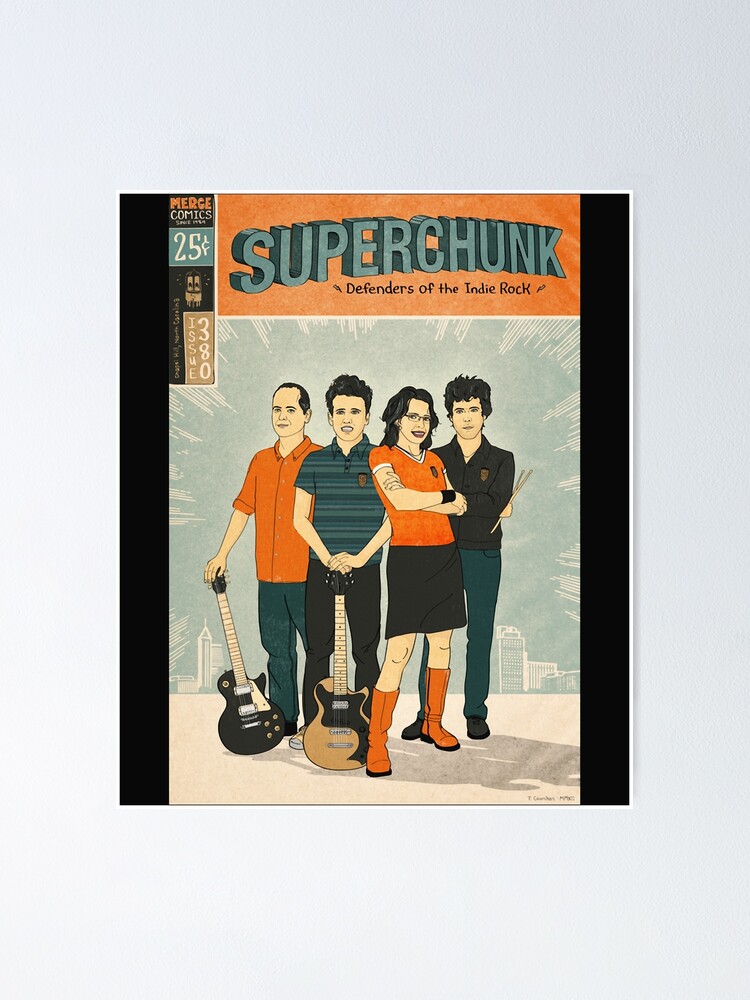 "Superchunk Illustration Relaxed Fit " Poster for Sale by AmberMartin12 ...