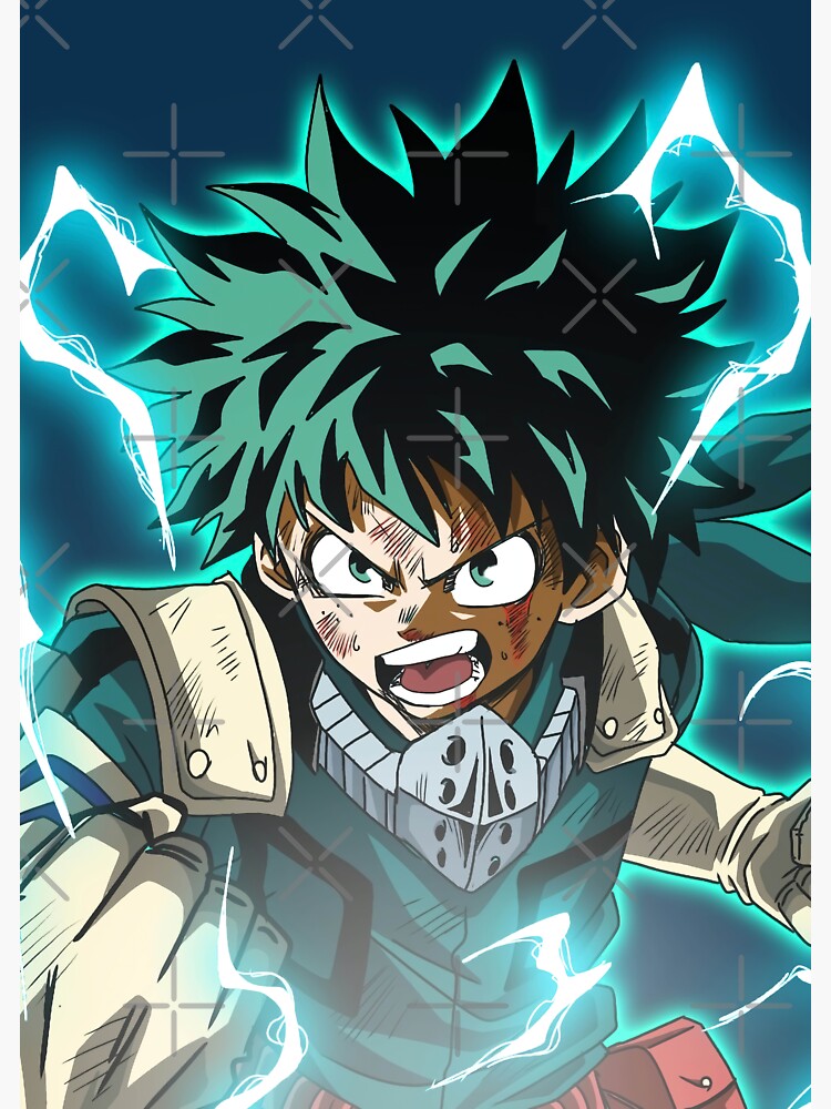 "Izuku Midoriya My Hero Academia For Wibu" Sticker for Sale by lorypig ...