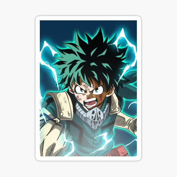 "Izuku Midoriya My Hero Academia For Wibu" Sticker for Sale by lorypig ...