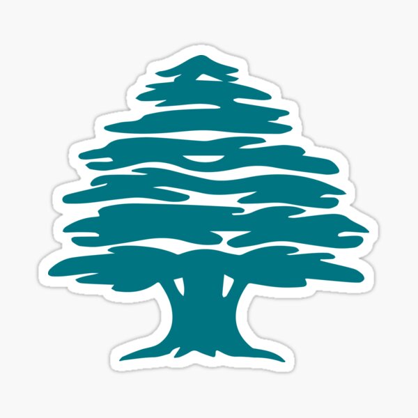 "Beirut Cedar" Sticker for Sale by Letul | Redbubble
