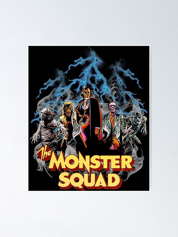 " Monster Squad" Poster for Sale by denishbtley | Redbubble