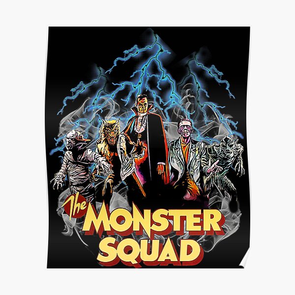 " Monster Squad" Poster for Sale by denishbtley | Redbubble
