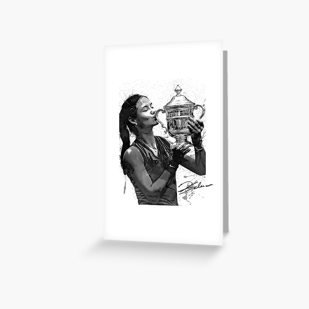 "emma raducanu" Greeting Card for Sale by LoniSimon | Redbubble