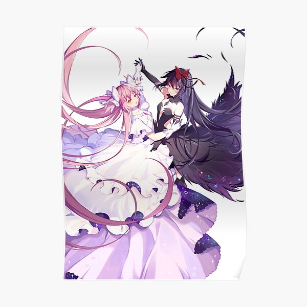 "Homura Akemi Magia Record Art" Poster for Sale by Coreynidabar | Redbubble