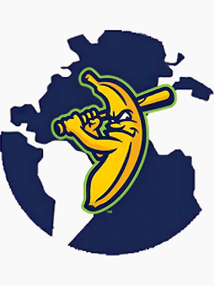 "savannah bananas baseball team" Sticker for Sale by LoniSimon | Redbubble