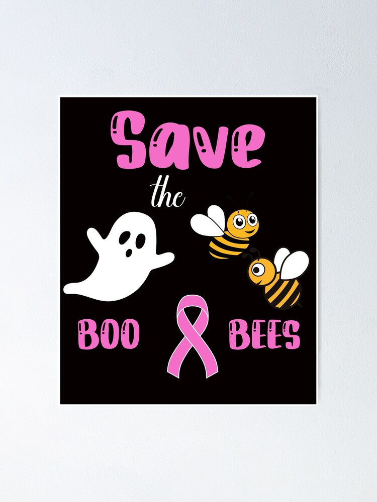 Save The Boobies Breast Cancer Awareness Poster For Sale By