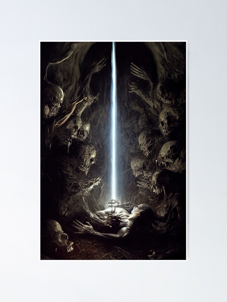 "The Birth of a Necromancer" Poster for Sale by ErianAndre | Redbubble
