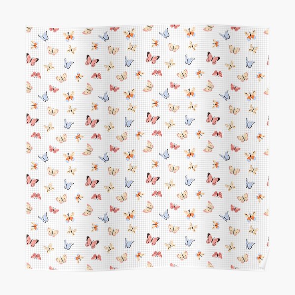 "butterfly garden - flutter" Poster for Sale by maebywild | Redbubble