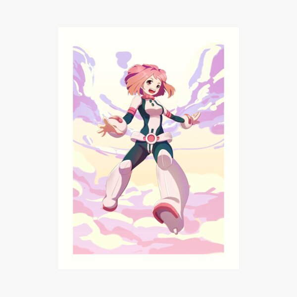 "Ochaco Uraraka My Hero Academia Printing For Wibu" Art Print for Sale ...