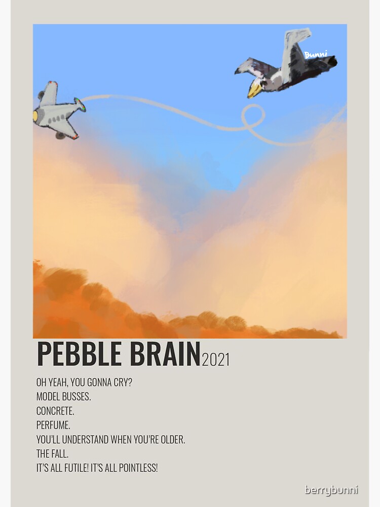"Lovejoy Pebble Brain EP" Sticker for Sale by berrybunni | Redbubble