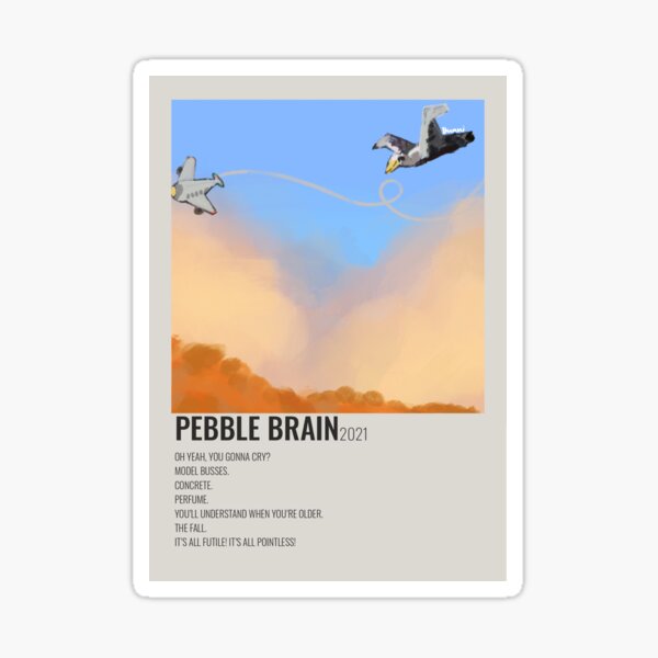 "Lovejoy Pebble Brain EP" Sticker for Sale by berrybunni | Redbubble