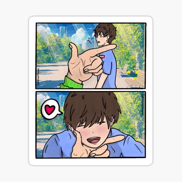 "Mens Funny Pig dreamnotfound cute comic photo" Sticker for Sale by ...