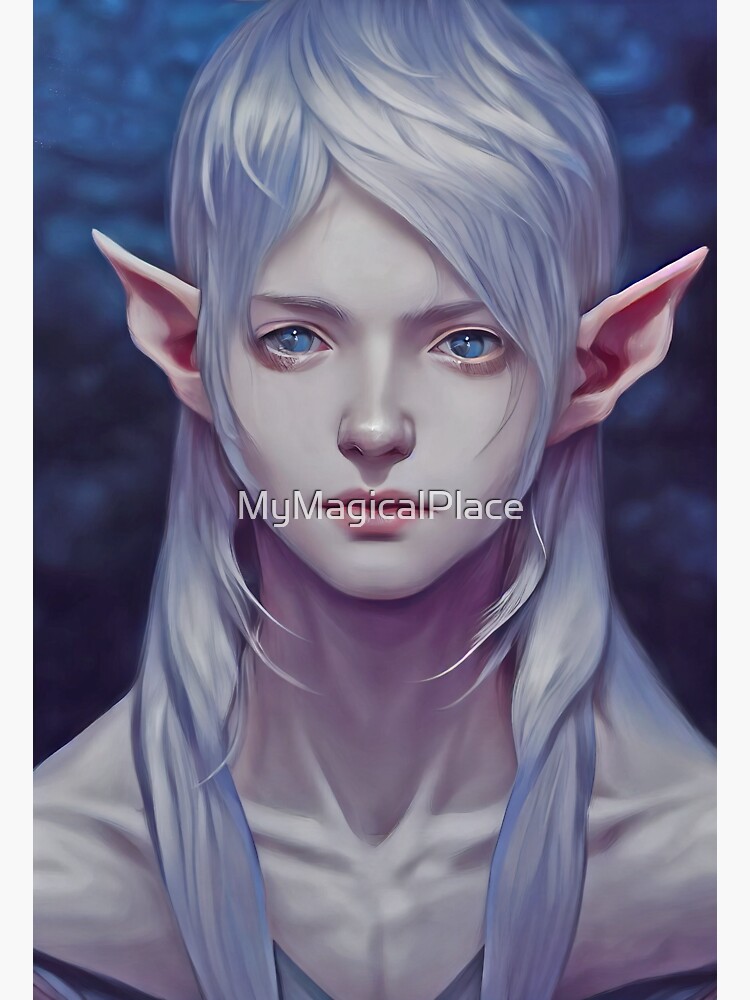 "White Elf" Sticker for Sale by MyMagicalPlace | Redbubble