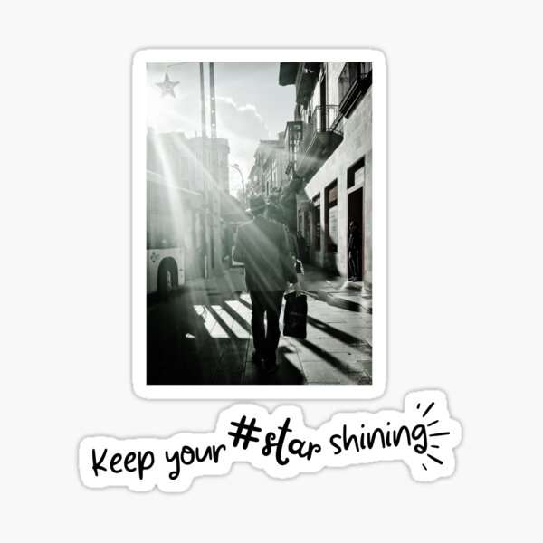 "#Star" Sticker for Sale by rfreewill | Redbubble